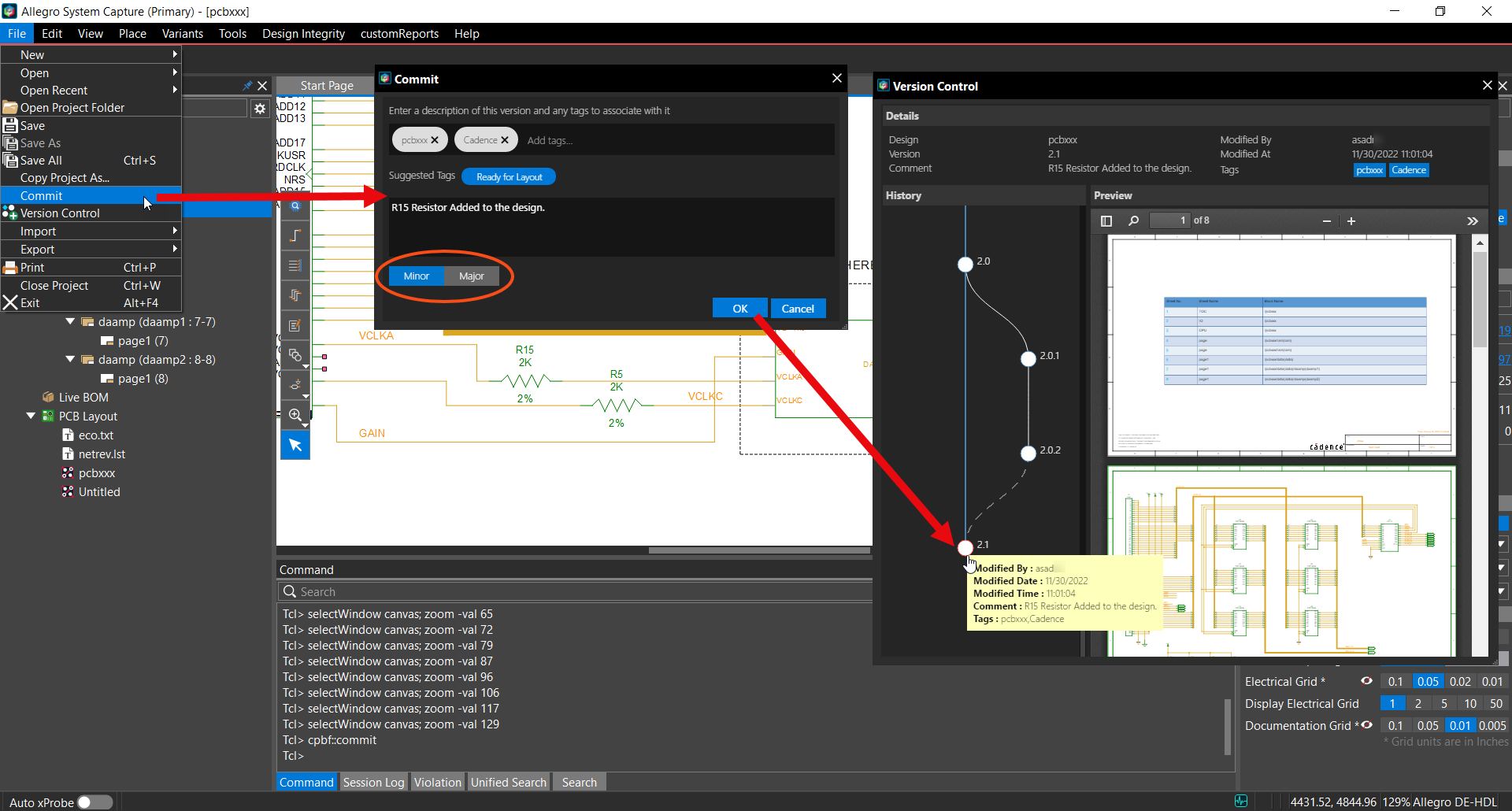 Versioning schematic designs in Allegro System Capture - System, PCB, & Package Design - Cadence ...