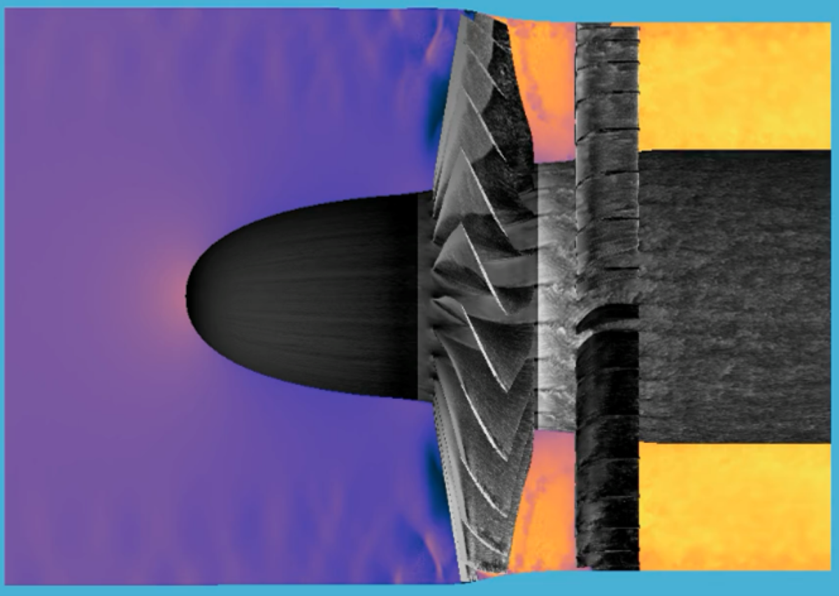 Boosting Accuracy and Solution Time in Turbomachinery with Fidelity LES - Computational Fluid ...