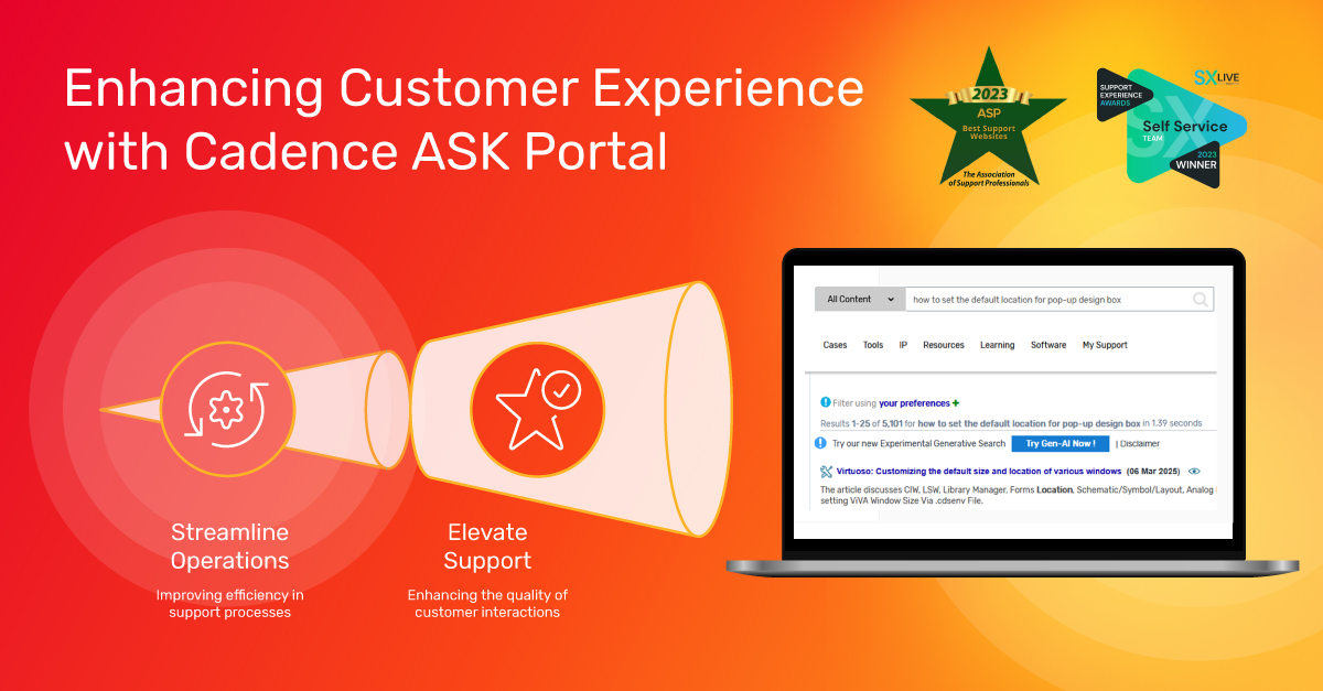 Faster and Intelligent Customer Case Resolution with Cadence ASK Portal ...