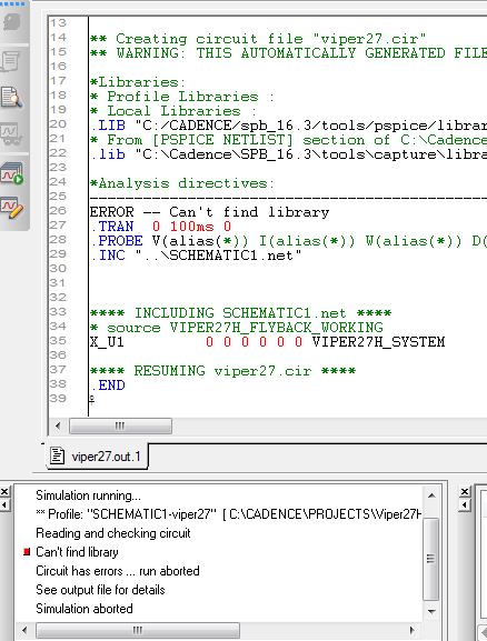 Viper27 ST ic Import to PSPICE - PCB Design - PCB Design & IC Packaging ...