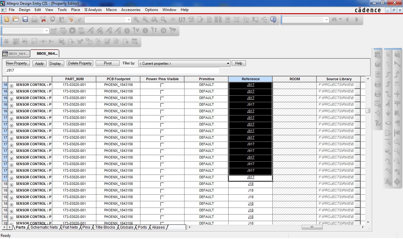 Changing RefDes on all parts in package at ounce - PCB Design - PCB ...