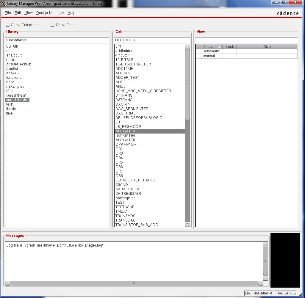 Unable To Open Schematic Files In Virtuoso Custom IC Design Cadence 