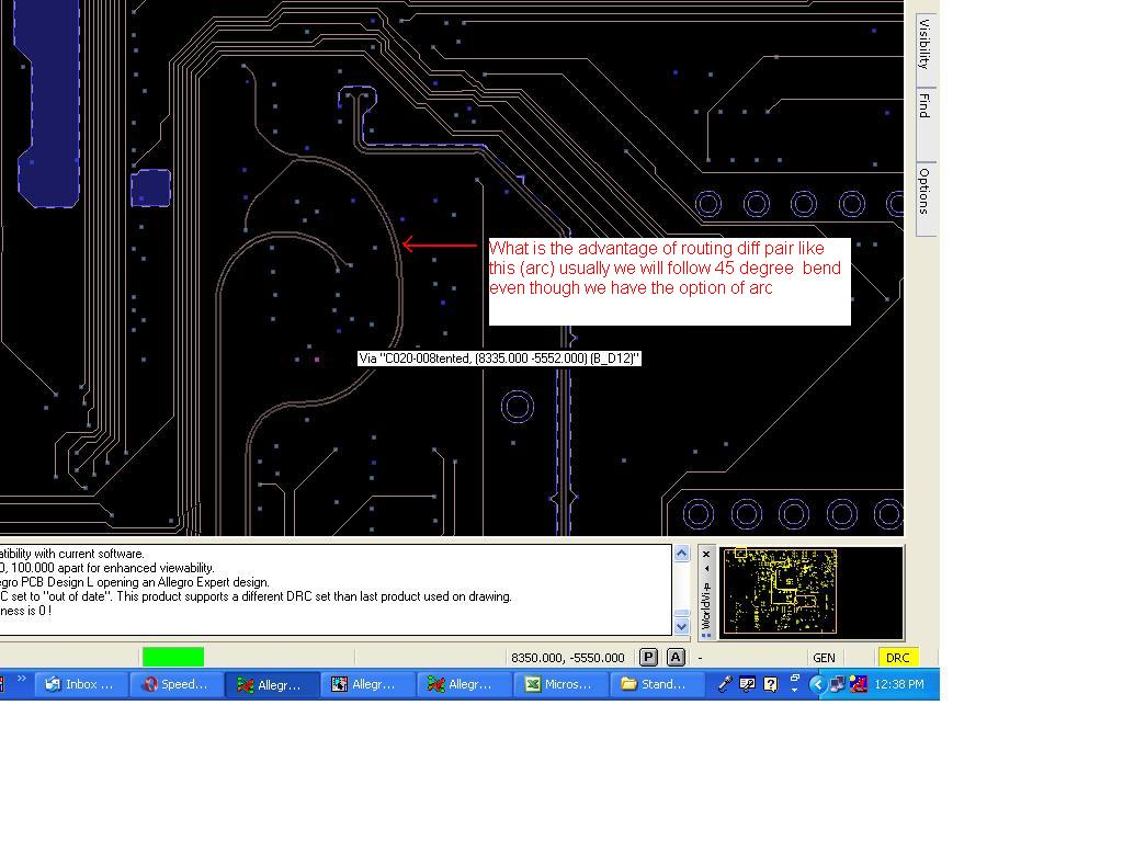 ARC bending in routing ! - PCB Design - PCB Design - Cadence Community