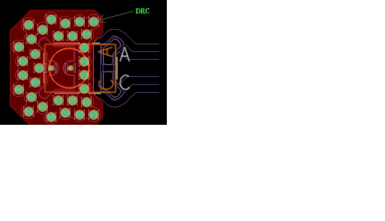In Footprint how to close the via to shape DRC - PCB Design - PCB ...