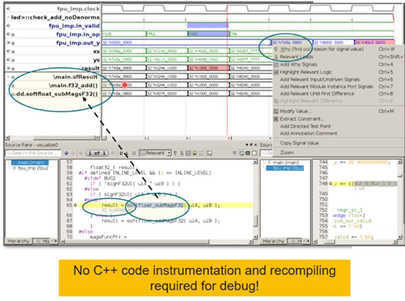 Equivalence Checking with root-cause analysis and 100x Performance ...