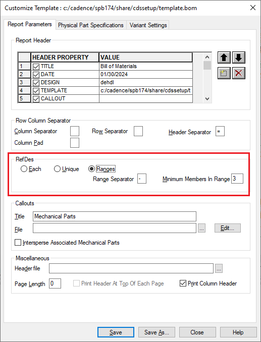How To Create A Compressed Bom In Allegro Schematic In Design Entry