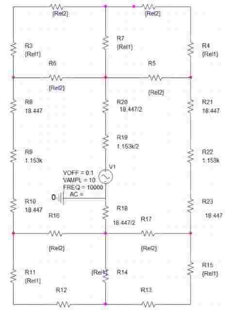 Providing resistance value of a resistor as a function of voltage at a particular junction in ...