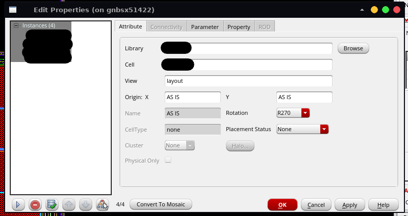  Layout Edit Properties Select All Objects In The Tree By Default Custom IC Design 